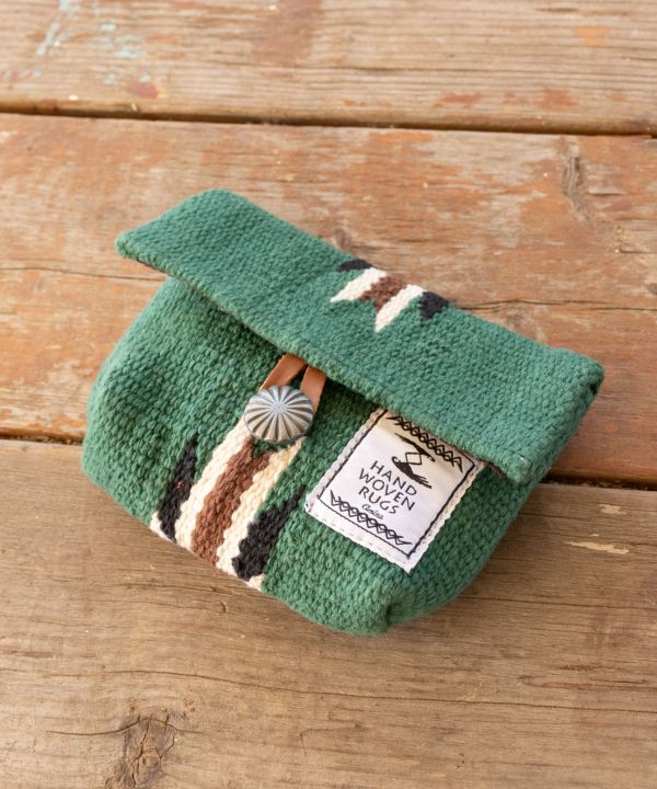 Geometric Pattern Mini Pouch - Ametsuchi